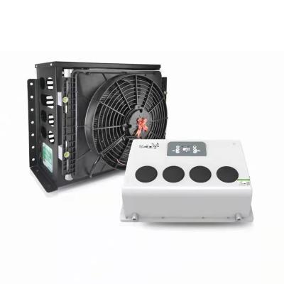 China 24V Dc Powered Truck Auto Air Conditioners With LCD Display for sale