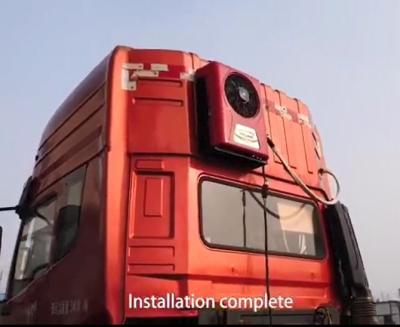 Cina Condizionatore d'aria LCD DC12V 3500BTU di parcheggio del camion di spaccatura dell'esposizione in vendita