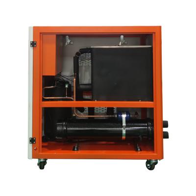 China R404A Industrial Water Chiller Unit 5HP Portable Water Chiller System 14.5KW for sale