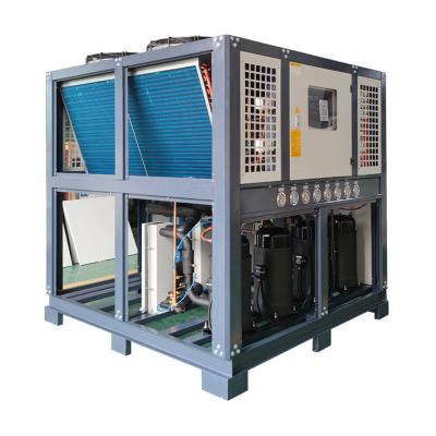 Cina R410A R404A Riscaldatore d'acqua raffreddato ad aria a vite 120KW Riscaldatore d'acqua industriale 40HP in vendita