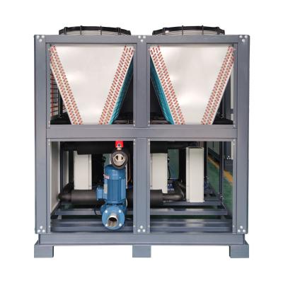 Cina R410A R404A Riscaldatore d'acqua raffreddato ad aria a vite 120KW Riscaldatore d'acqua industriale 40HP in vendita
