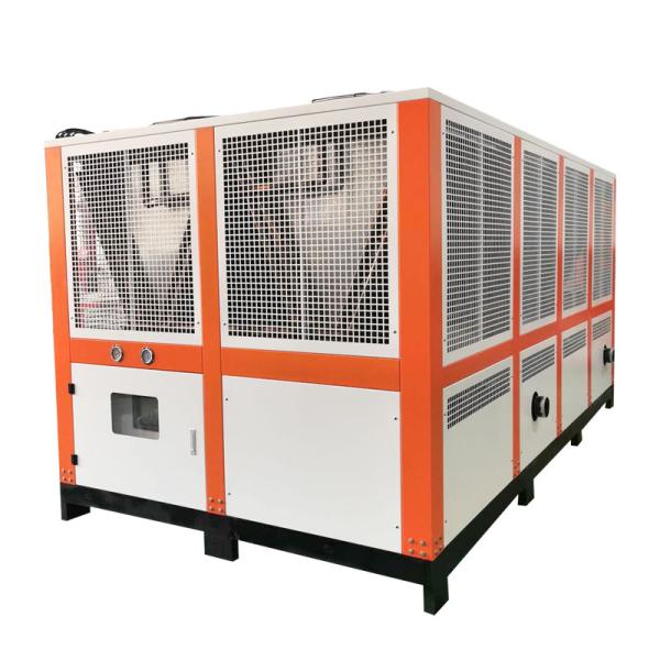 Quality 150HP Air Cooled Screw Chiller 180kW - 840kW Industrial Process Water Chillers for sale