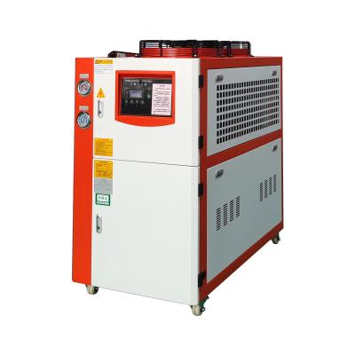 China Vortex Portable Chilled Water System 20HP R404A Chiller 15KW for sale