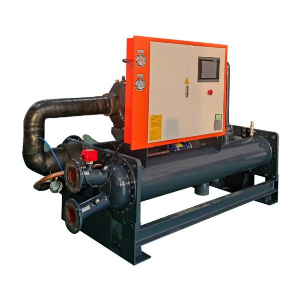 Quality R410A Water Cooled Screw Compressor Chiller 220V ~ 415V Screw Type Water Chiller for sale
