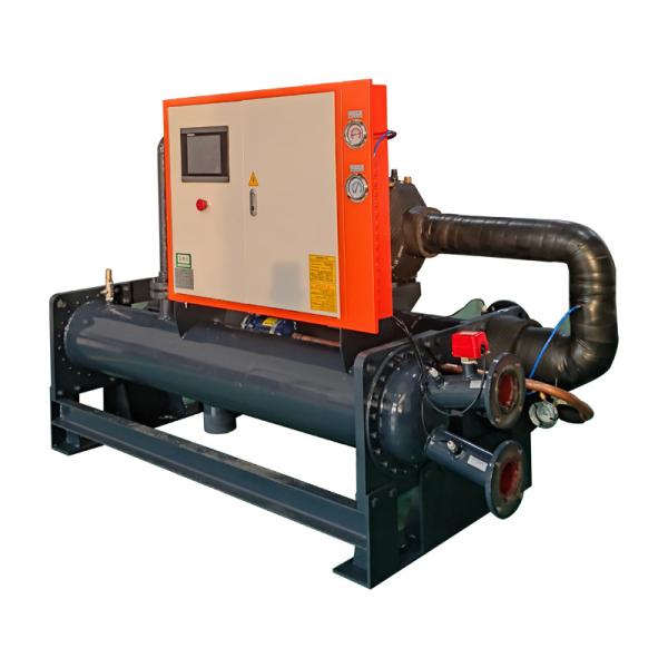 Quality 160 Ton Screw Water Cooled Chiller 160HP Screw Compressor Chiller 210kw for sale