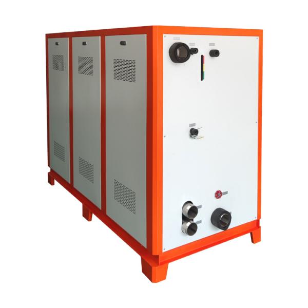 Quality 150KW Low Noise Chiller PLC Industrial Water Cooled Chiller 50HP for sale