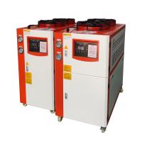 Quality 3HP Low Temperature Chiller 60Hz Mobile Chiller Unit For Electroplating Process for sale