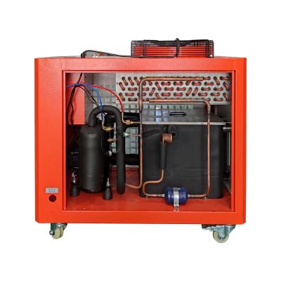 China Low Noise Small Chillers 1HP Small Water Chiller System 220V for sale