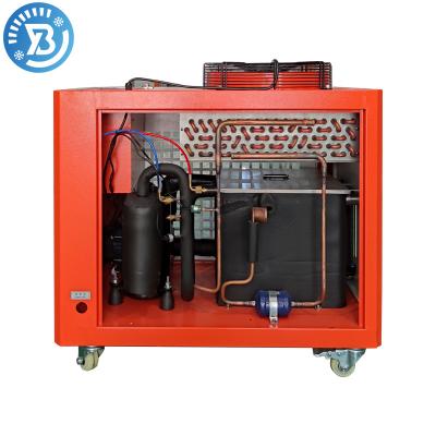 China Ultrasonic Cleaning Air Cooled Chiller 1HP Electroplating Chiller 3KW for sale