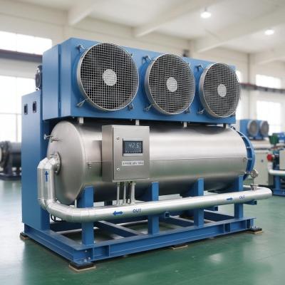 China Shell And Tube Evaporator Air Cooled Chiller with 3 Phase 380V 50Hz Power for High Temperature Environments up to 45℃ for sale