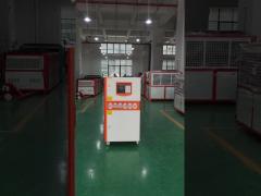 R407C Refrigerador de água refrigerado a água 15HP Máquina de refrigeração de água industrial 45KW
