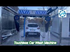 water recycling touchless car wash machine 85 percent reuse eco cleaning system