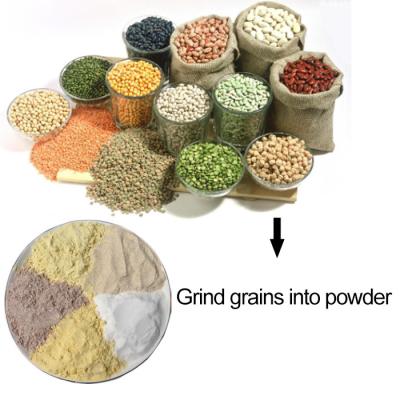 Quality Commercial Electric Grain Grinder 220V 55Kg/H Stainless Steel W/ Magnet for sale