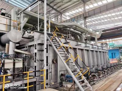 China Descarregamento de carregamento de passeio do fim do alimentador da fornalha de reaquecimento 8000Pa do moinho de rolamento do feixe à venda
