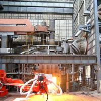 China 50 Ton Continuous Charging Electric Arc Furnace for EAF Steelmaking 42 MVA for sale