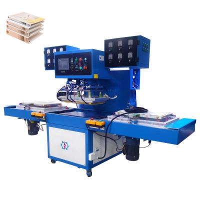 China PP File Folder Cover Welding and Cutting Machine Automatic Paper Plastic Folder Envelope Binding Sealing and Hot Cutting for sale
