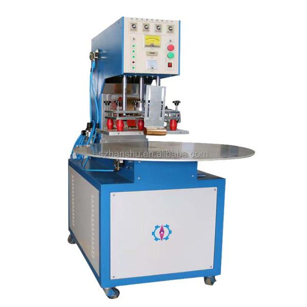 Quality Manual 3 Stations High Frequency PVC PET Double Blister Paper Printed Card Blister Packing Machine for Plastic Clamshell Sealing for sale