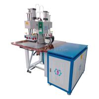 Quality Wholesale High Frequency Double Head Pedal PVC Coated Fabric Textilene Welding for sale