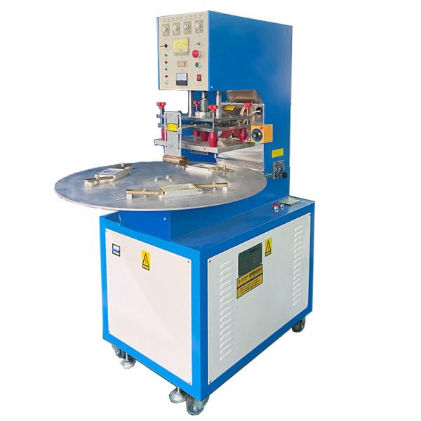 Quality Manual 3 Stations High Frequency PVC PET Double Blister Paper Printed Card Blister Packing Machine for Plastic Clamshell Sealing for sale
