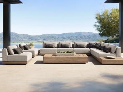 Cina Divano da giardino in teak in vendita