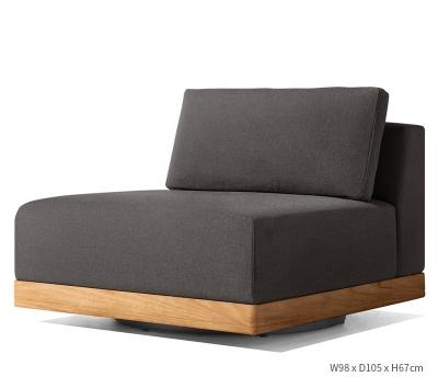 Cina Divano da giardino in teak in vendita