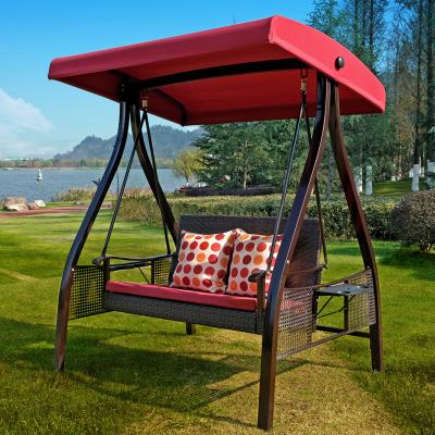 China OEM Flexible Waterdicht 3 zitplaatsen Convertible Outdoor Swing Canopy Hammock for sale