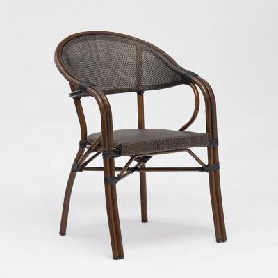 China OEM Outdoor Garden Stackable Textilene Chairs Leisure And Comfortable for sale