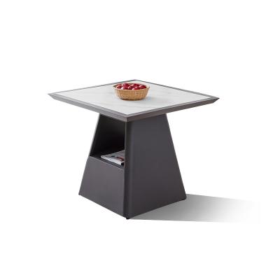 China OEM Outdoor Furniture Terrace Table And Chairs With High Density Sponge Cushion for sale