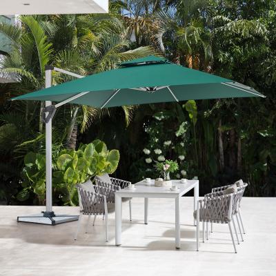 Cina 3*3M Grandi ombrelloni da giardino con base rotabile 360 in vendita