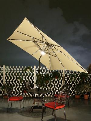 Cina Cornice di alluminio Cantilever giardino Parasole ombrello Accetta OEM personalizzato in vendita
