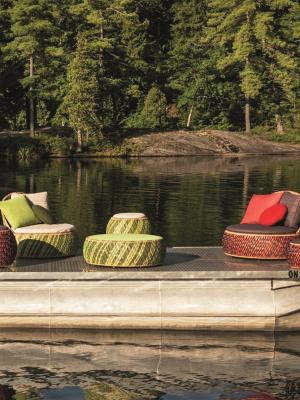 Cina Set da tavolo e divano in alluminio rattan PE nordico semplice da cortile in vendita