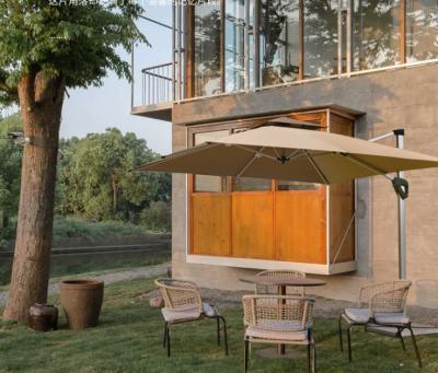 Cina 3*3M Grandi ombrelloni da giardino con base rotabile 360 in vendita