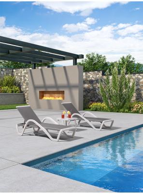 China Buiten zitplaatsen Italiaans design Luxe lounge en bank stoel Zonnebestendige Waterdicht Te koop