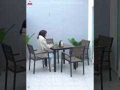Theepauze / Koffietijd / Eten Plastic Hout Outdoor Dining Sets