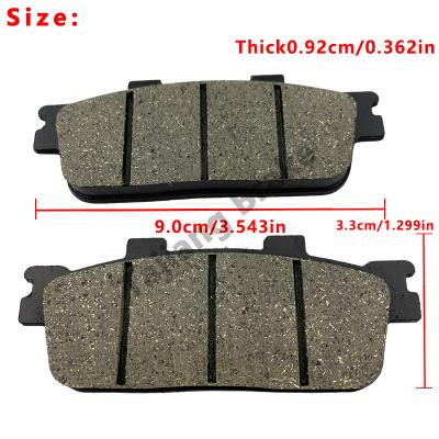 China Sterk stoppen Motor Tech remkussens Pulsar 180/135 OEM Standard Voor Honda CRF R X 450 250 Te koop