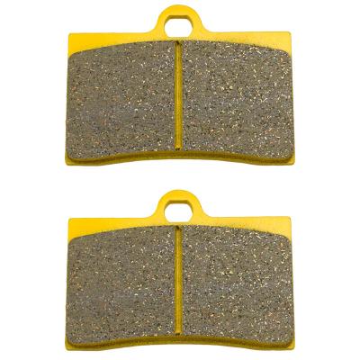 Quality Slotted Black Bolt On Harley Davidson Sportster Brake Pads For Front / Rear for sale