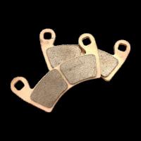 Quality Bolt On Harley Davidson Rear Brake Pad Replacement Slotted Heat Treated for sale