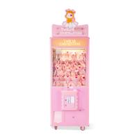 China Twelve Constellations Plush Toy Stuffing Machine , Three Color Arcade Crane Machine for sale