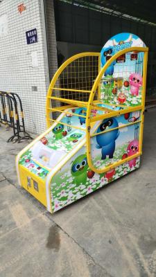 中国 幸せな子供の自動バスケットボールのリターン機械、漫画のおかしいスコアの切符の買戻しのアーケードのバスケットボールたが機械 販売のため