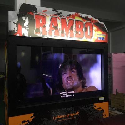Cina macchine a gettoni di divertimento 2P, macchine di video gioco commerciali di Rambo in vendita