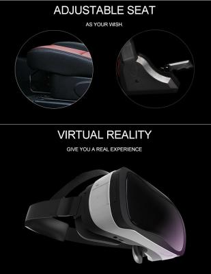 Cina 3 video macchine del simulatore del videogioco di guida dello schermo, parco di divertimenti F1 che corre la macchina della galleria del simulatore in vendita