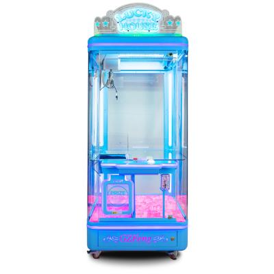 中国 1人のプレーヤーのための幸運な家180Wのおもちゃクレーン機械840 * 880 * 2200MMサイズ 販売のため