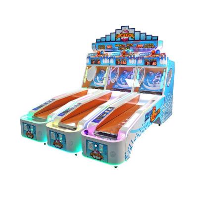 Cina 3 macchine di videogiochi arcade del vicolo del giocatore, macchina felice di estinzione del biglietto di bowling in vendita