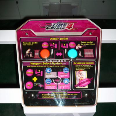 China Tijdcrisis 4 Kanon die Lage het Trefpuntbeperkingen van de Arcademachine voor Supermarkten schieten Te koop