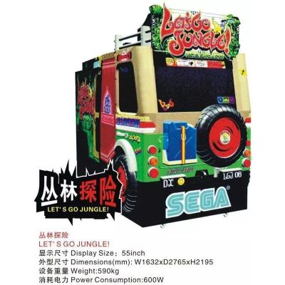 Cina Andiamo schermo della macchina della galleria della fucilazione della giungla grande per 2 il peso dei giocatori 200KG in vendita