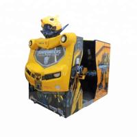 China Simulator Transformers Shooting Arcade Machine Various Game Scenes 4 Types Guns for sale