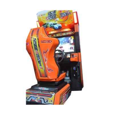 Cina A gettoni a macchina di corsa della galleria del driver 3 di velocità di Yonee con il video del simulatore in vendita