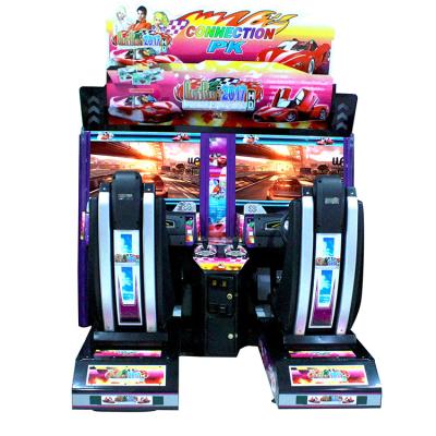 中国 32人のLCDの双生児のアーケード車のゲーム・マシン、1台- 2台のプレーヤーのお金のアーケード機械 販売のため