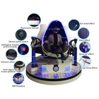 China 360 Degree Virtual Range Simulator , Egg Chair Child Virtual Reality Game Machine for sale