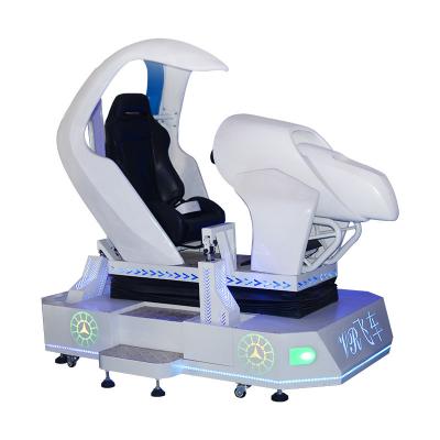 Cina 360 schermo 6 DOF del simulatore 3 di realtà virtuale 9d di corsa di automobile di grado che guida la macchina del gioco in vendita